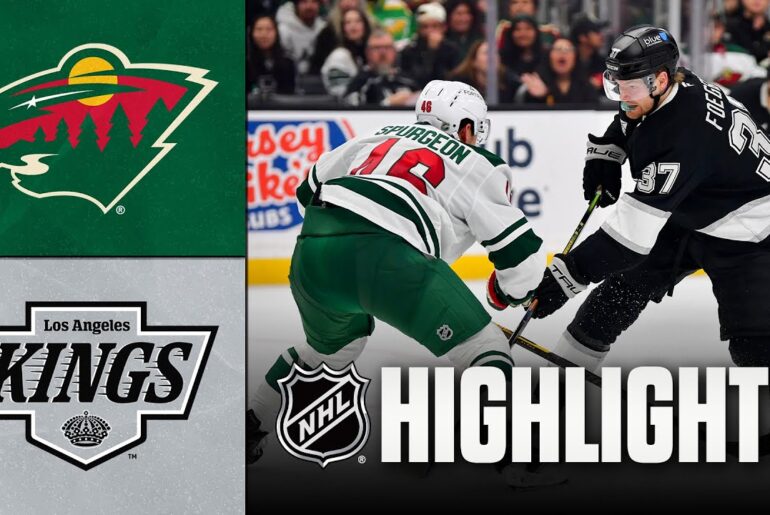 🔴 Kings de Los Angeles contre Wild du Minnesota | NHL JEU PAR JEU ...