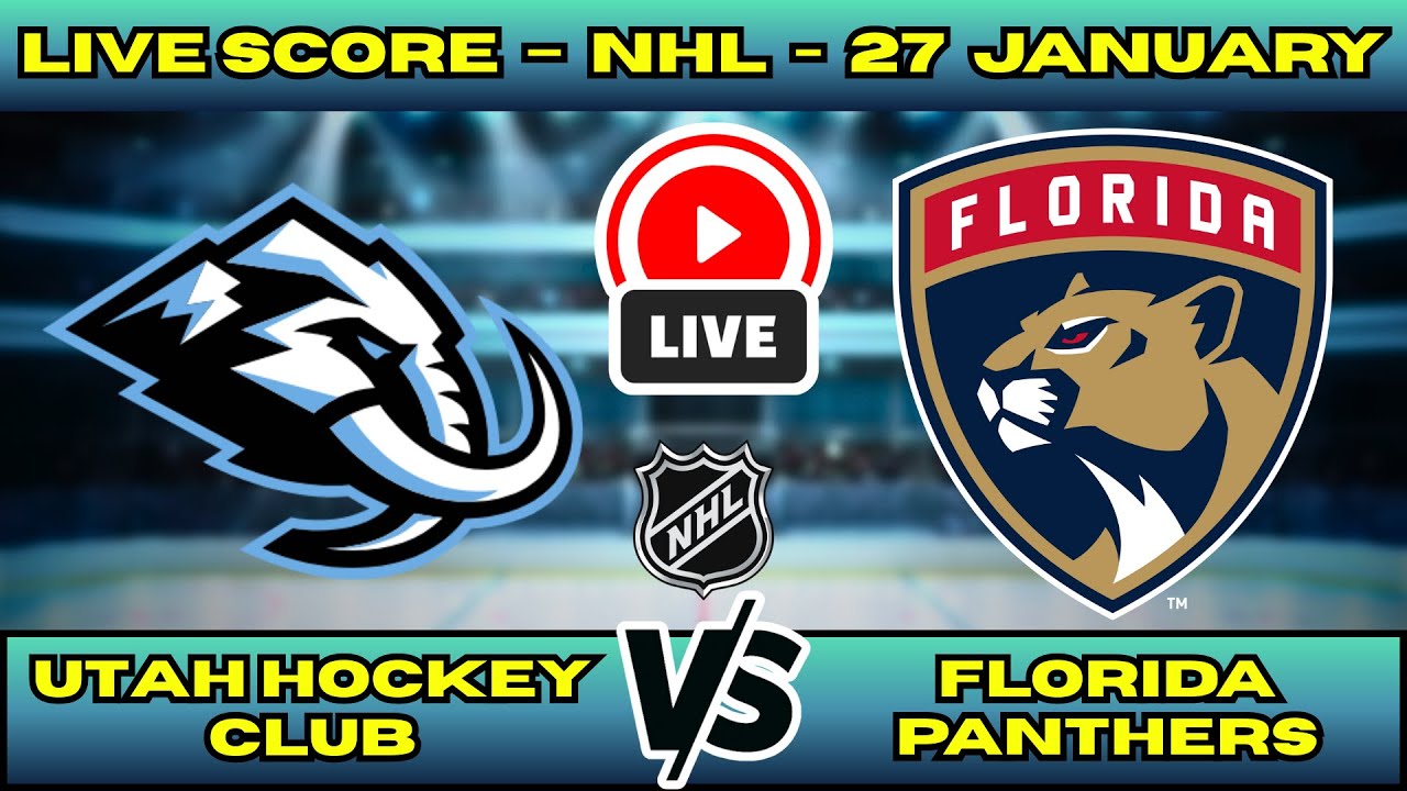 🔴 EN DIRECT : Club de hockey de l'Utah contre les Panthers de la ...